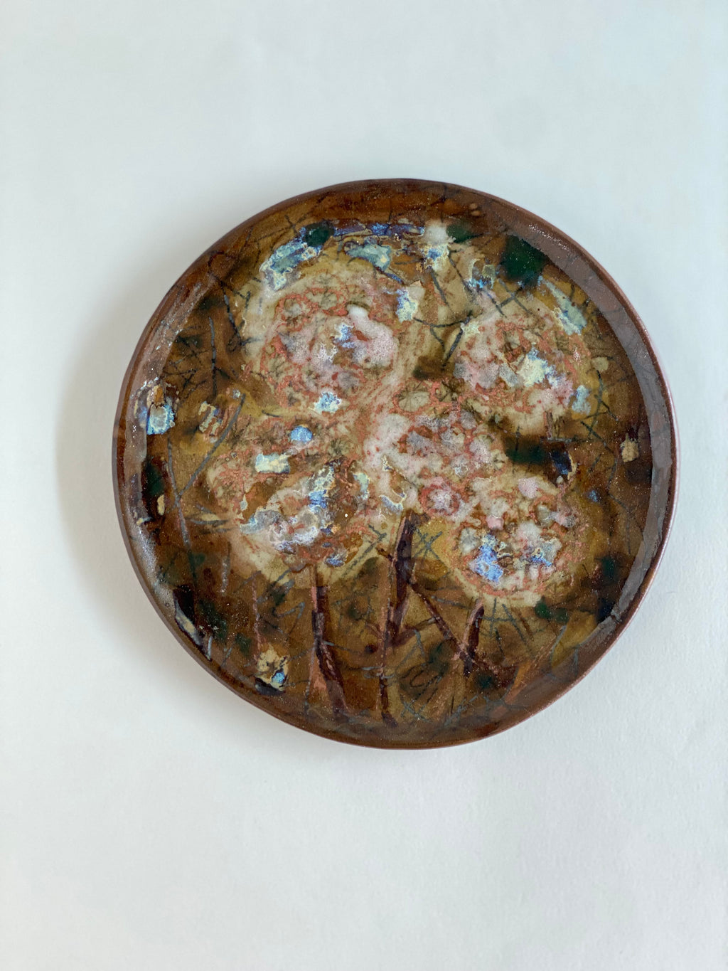 Allium Flower Plate 5 (Medium Plate) – Snackfood Design