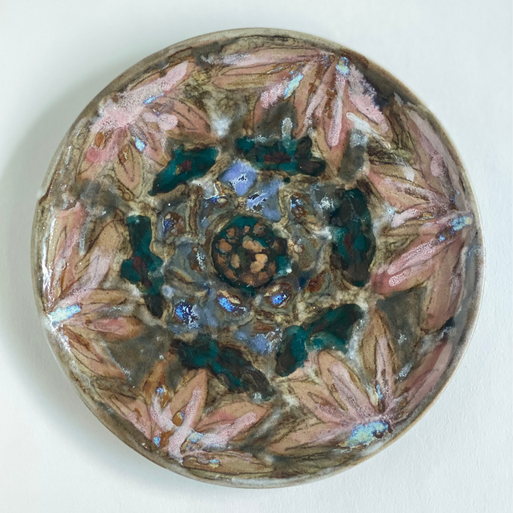 Lotus Flower Plate 2 (Medium Plate) – Snackfood Design