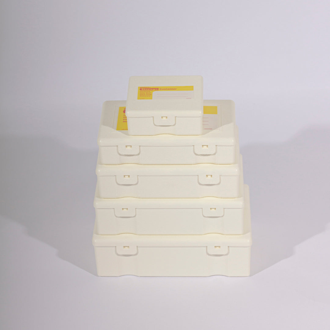 penco storage boxes - white – Snackfood Design